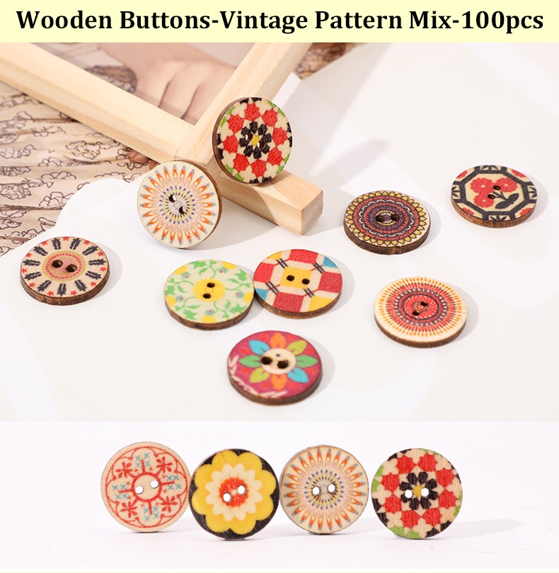 Wooden Button